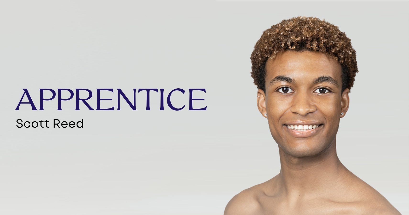 Scott Reed's Promotion To Apprentice - Cincinnati Ballet